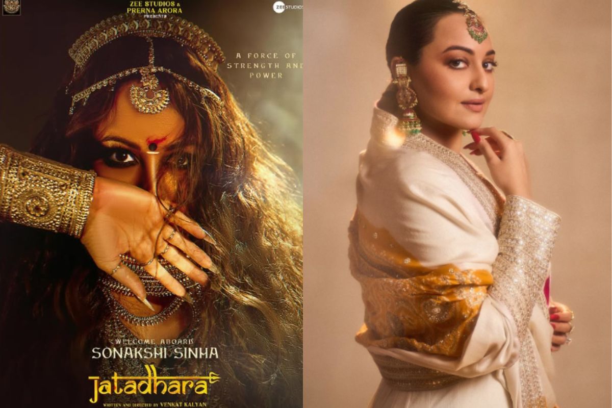 Sonakshi Sinha Merges Mythology, Power in Jatadhara's First Look